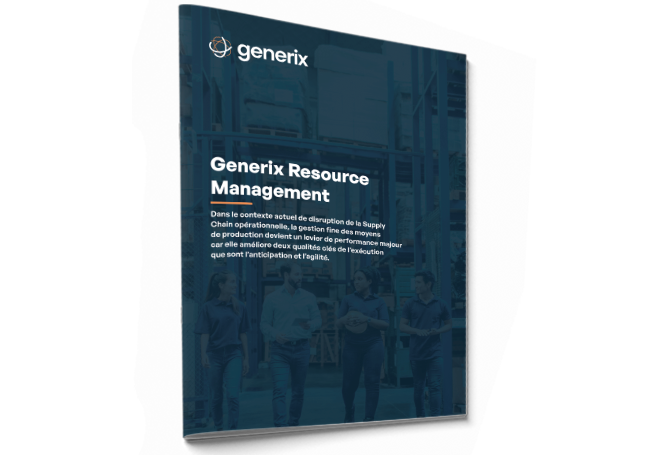 Fiche Produit Generix Resource Management System